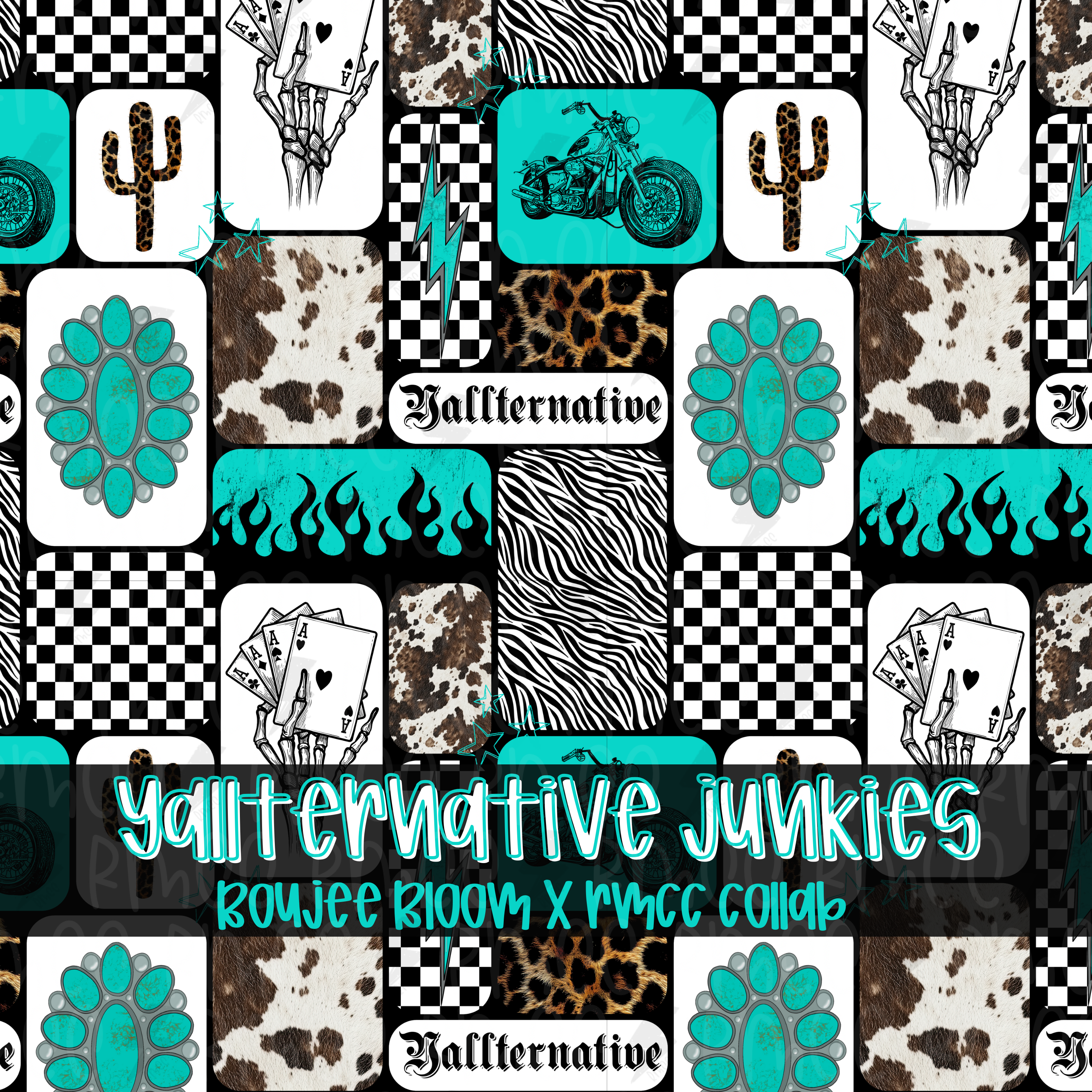 Rebel patch | Yallternative Junkies | Seamless PNG – shoprmcc